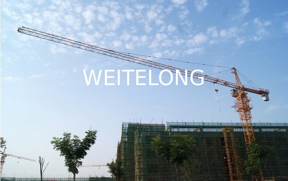 Tower Crane with 55m Height Under Hook, 1.3ton Tip load Tower Crane 5013