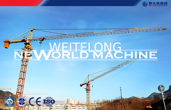 Jib zoomlion tower crane Luffing for construction 8 ton Self-climbing tower crane