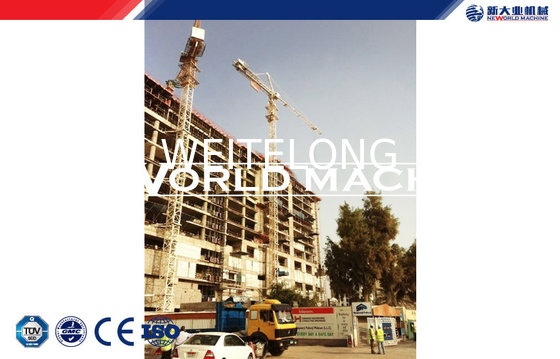 Jib zoomlion tower crane Luffing for construction 8 ton Self-climbing tower crane