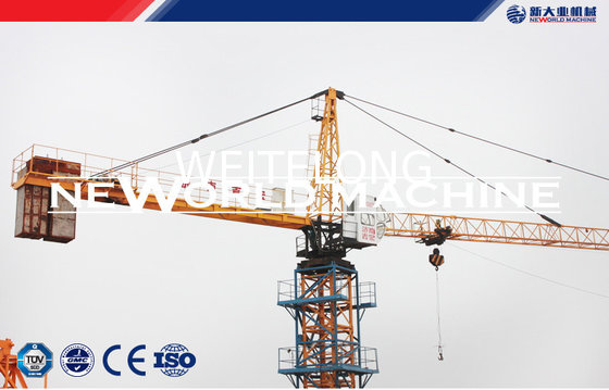 Jib zoomlion tower crane Luffing for construction 8 ton Self-climbing tower crane