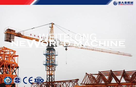 Jib zoomlion tower crane Luffing for construction 8 ton Self-climbing tower crane