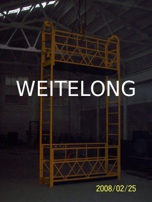 Steel Double Deck Suspended Working Platform and Gondola for Building Decoration