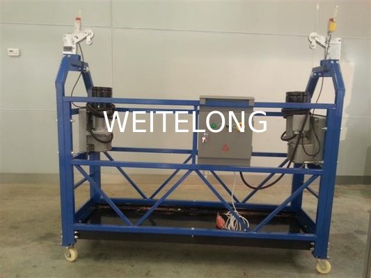 Steel Red Arc High Working Powered Suspended Access Platform for Building Decoration