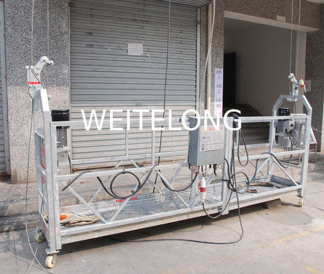 ZLP500 Aluminum Alloy Power High Working Suspended Access Platform with Steel Rope