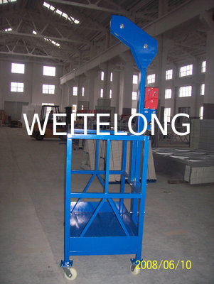 Single Person Suspended Access Platform / Cardle for Building Facade Construction