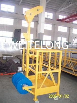 Single Person Suspended Access Platform / Cardle for Building Facade Construction