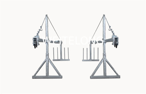 300M Steel / Aluminum Suspended Access Platforms ZLP1000 For Dams / Large Chimneys