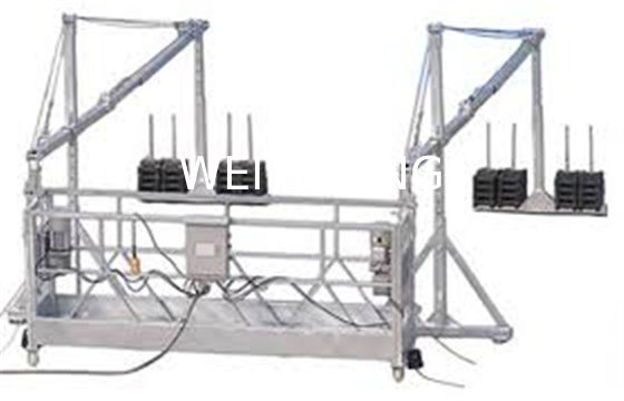 Steel / Aluminum Suspended Access Platforms Cradle Scaffolding ZLP800 LTD8.0 1.8KW 800KG