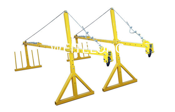 Aerial Working Hot Galvanized Suspended Access Platforms ZLP630 With Steel Wire Rope 8.3MM