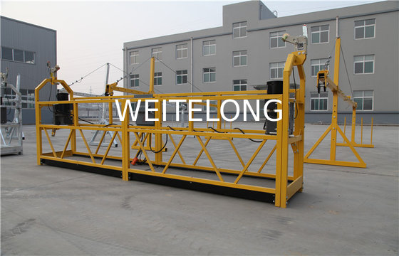 Temporary Electrical ZLP 800 Suspended Access Platforms With LTD8.0 Hoist 800KG