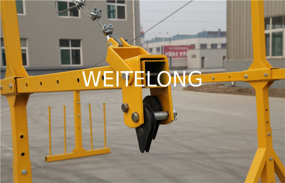 Professional Suspended Access Platforms ZLP630 With Single Rack 50HZ / 60HZ