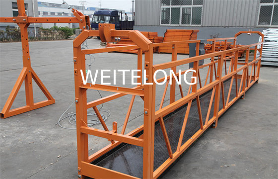 Professional Suspended Access Platforms ZLP630 With Single Rack 50HZ / 60HZ