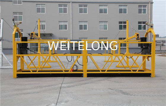 Professional Suspended Access Platforms ZLP630 With Single Rack 50HZ / 60HZ