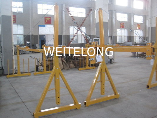 7.5M ZLP800 Steel Aerial Lifting Suspended Platform Cradle for Building Maintenance