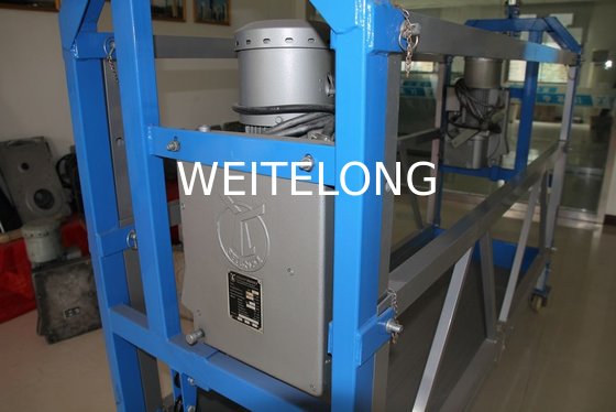Pin Aluminum Suspended Platform Cradle with 8-10 m/min, 9-11 m/min