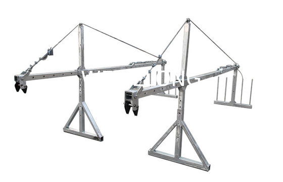 Temporarily Installed Suspended Platform Cradle ZLP630 With Hoist LTD6.3
