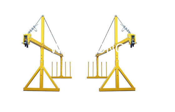 Temporarily Installed Suspended Platform Cradle ZLP630 With Hoist LTD6.3