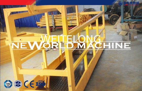 ZLP series Steel suspended platform cradle gondola for constrcution , decoration