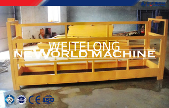 ZLP series Steel suspended platform cradle gondola for constrcution , decoration