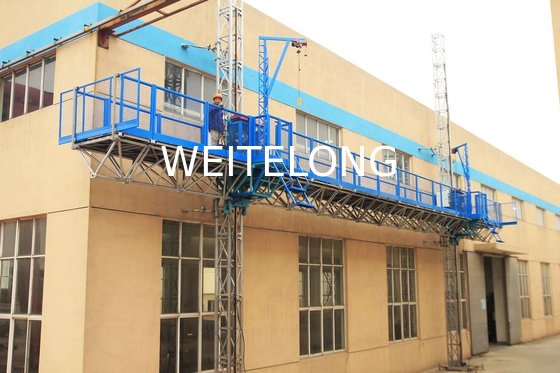 Double Mast Climbing Work Platform STC100 with Lifting Speed 8.3 m/min