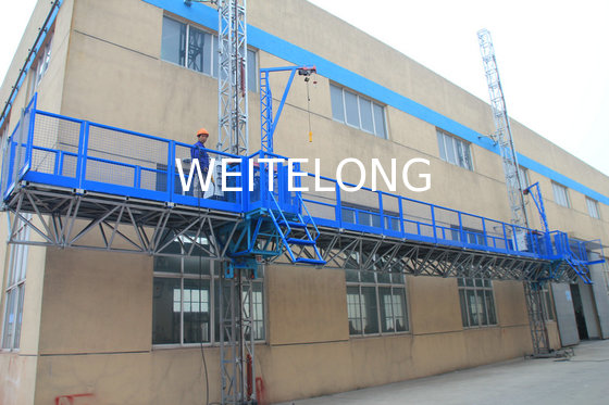 Double Mast Climbing Work Platform STC100 with Lifting Speed 8.3 m/min