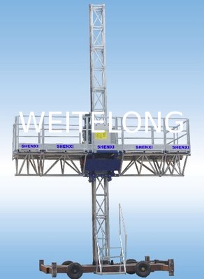 2×5.5 kW Power Single Mast Climbing Work Platform with Balance Device