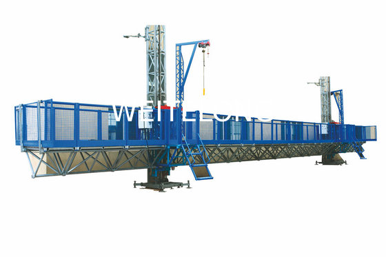 4 × 5.5 kW Double Mast Climbing Work Platform STC100 with 8.3 m/min