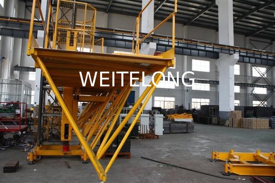 Single And Double Mast Climbing Work Platform 380V - 415V 50HZ 2000kgs