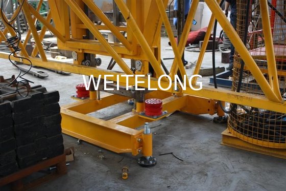 380V 60HZ Mast Climbing Working Platform 1000kgs Load Capacity 8.5m / min
