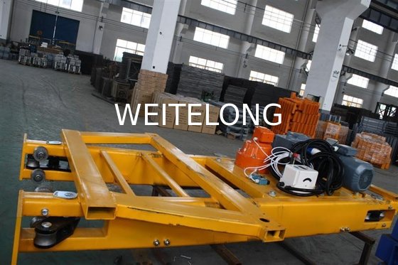 Aluminum Mast Climbing Working Platform With Safety Device Control Box
