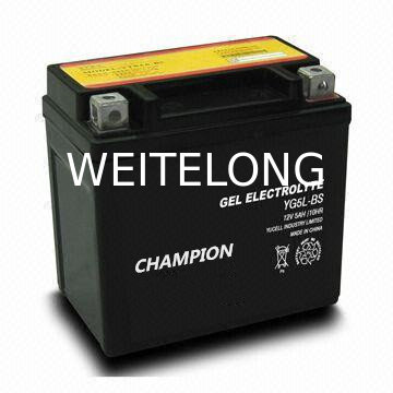 Custom Batrex Safety 12V 5AH Sealed Lead Acid Motorcycle Battery 12N5-BS