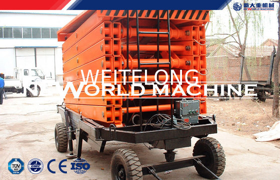CE ISO BV hydraulic platform lift / Aerial Work Platform 2300mm × 800mm