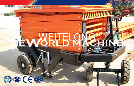 CE ISO BV hydraulic platform lift / Aerial Work Platform 2300mm × 800mm