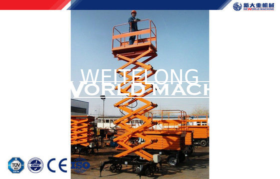 CE ISO BV hydraulic platform lift / Aerial Work Platform 2300mm × 800mm