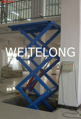 SJG 2 2000 Kg 380v / 50hz Electric Scissor Hydraulic Lifting Platform