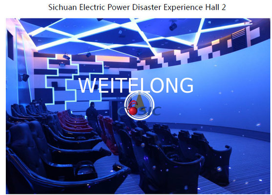 Dynamic Motion Seat 4D 5D Cinema With Hydraulic Motion Platform