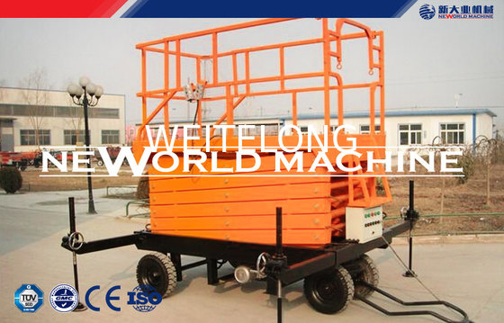 Garage Equipment Stationary Scissor hydraulic lifting platform roller ball Worktable