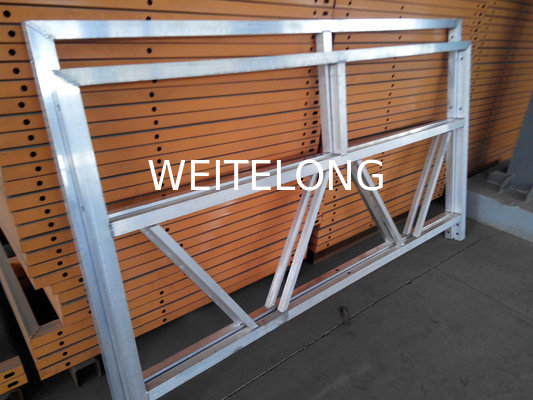 Safety Lock 30 KN 1.8 kw Elevating Work Platforms Aluminum ZLP800