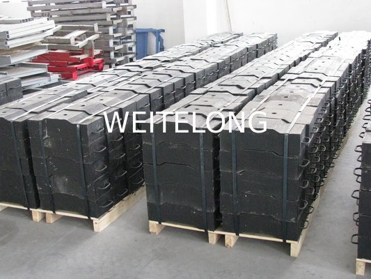 Iron Suspended Platform Parts , Counter Weight For Suspended Platform