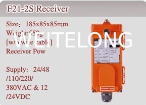 Universal Suspended Platform Parts F21 - 2S radio remote control for crane
