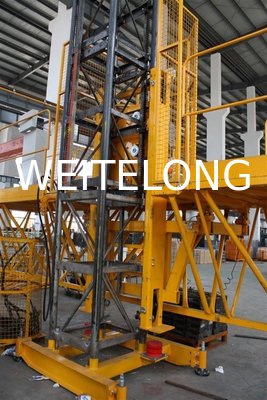 Ketong SC100 SC150 Construction Material Hoists Single And Double Cage