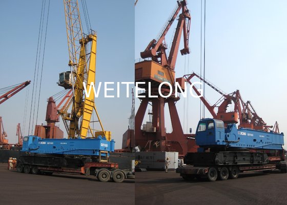 Durable Lattice Boom Swing Hydraulic Crawler Crane QUY450 For Construction