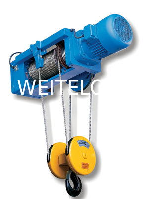 Critical Lift Custom Foot Mounted Twin Hook Wire Rope Hoists SH Fixed