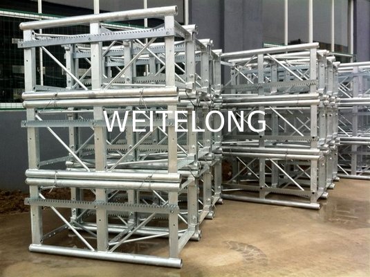 Building Construction Hoist Elevator 2000kgs Load Capacity