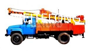 40KW / 53.6hp Drilling Capacity 300M Geological Drilling Rig ST-200 Mobile Drilling Rigs