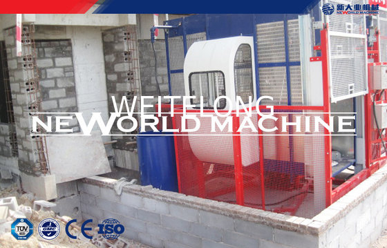 2T Single / double Cage Hoist construction building elevator