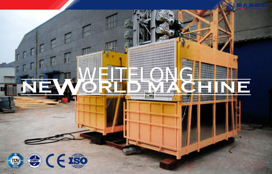 High reliability passages cage hoist  Elevator 15 - 450m SC200 / 200TD VVVF