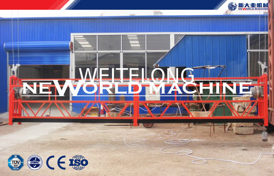 Steel ZLP Series Rope Suspended Platform / Suspended Gondola