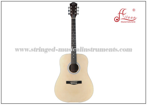 41" Fine Fretted String Instruments Maple Spruce Plywood Linden Acoustic Guitar