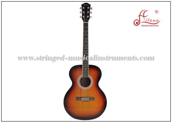 40" Araucaria Plywood Stringed Musical Instruments Cutaway Acoustic Guitar